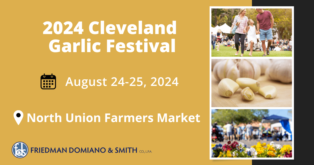 Check Out the 2024 Cleveland Garlic Festival, August 24-25